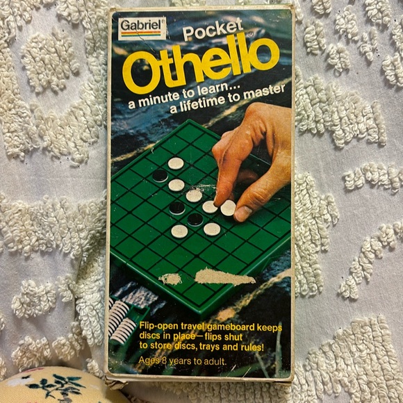 Gabriel | Games | Vintage Pocket Othello Complete Set Circa 977 | Poshmark